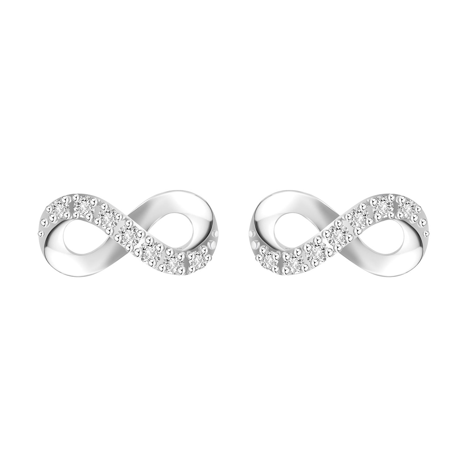 To Have and To Hold: Silver rhodium plated with CZ 1.2 mm infinity for – MeriiTH